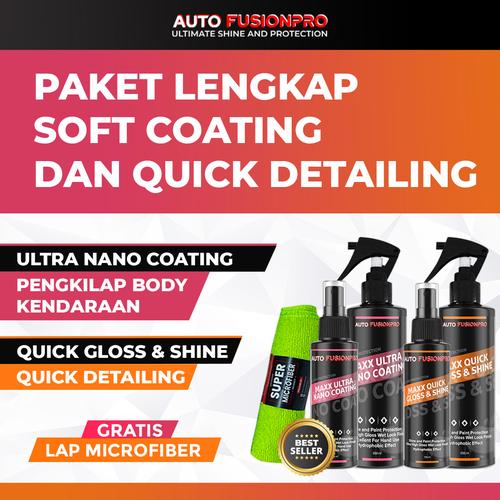 Jual PAKET ULTRA NANO COATING, QUICK GLOSS & SHINE - PENGKILAP BODY ...