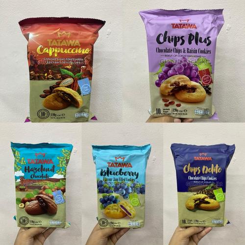 Jual TATAWA COOKIES CAPPUCINO / HAZELNUT CHOCOLATE / BLUEBERRY / CHIPS ...