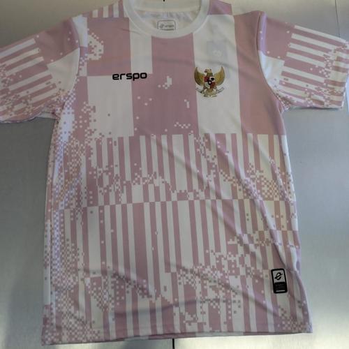 Jual Timnas Indonesia Pink Training Jersey 2024 Original Erspo Erigo ...