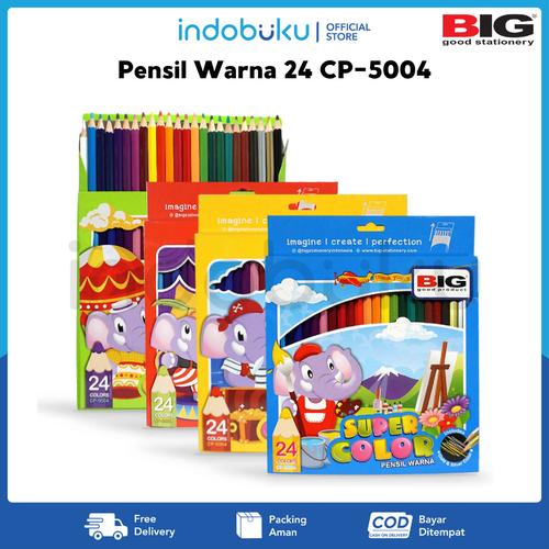 Jual Pensil Warna BIG 24 Warna Panjang Set Lengkap CP-5004 - Kota Surabaya - Indobuku Store ...