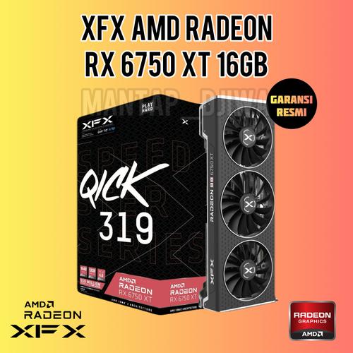 Jual XFX AMD Radeon RX 6750 XT / 6750XT QICK319 - Kota Surabaya - MDJ Techno_NEW | Tokopedia