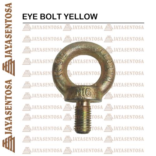 Jual Eye Bolt M16 Yellow Zinc Plated / Eyebolt M16 Eyebolt - Jakarta ...