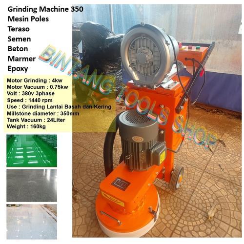 Jual Mesin Poles Lantai Grinding Beton Semen Teraso Marmer Mesin ...