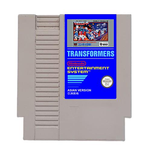 Jual Kaset Nintendo NES Transformers Mystery of Convoy Game Jadul Spica ...