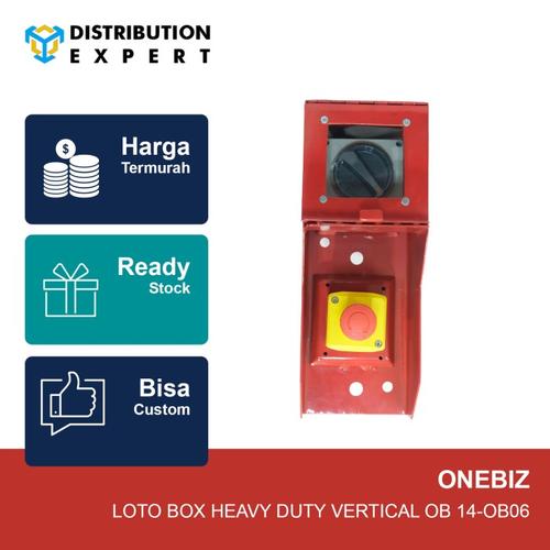 Jual Box loto complete,clipsal 10A, emergency stop,padlock red 2 ...