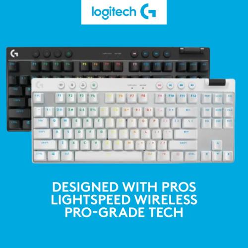 Jual LOGITECH PRO X KEYBOARD TKL LIGHTSPEED WIRELESS GAMING MECHANICAL ...