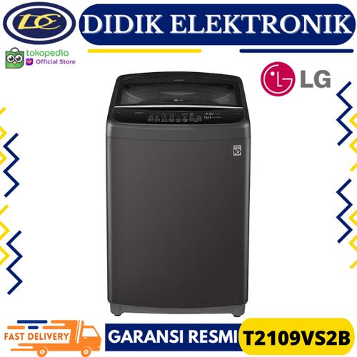 Promo LG T2109VS2B Mesin Cuci Top Loading 9 KG Soft Closing Door ...