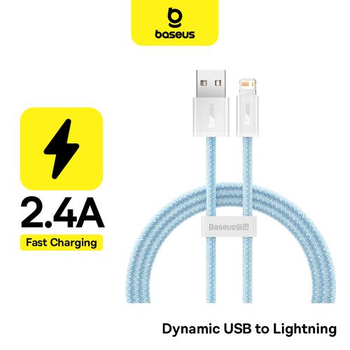 Promo BASEUS KABEL DATA IPHONE USB TO LIGHTNING DYNAMIC 2,4A FAST ...