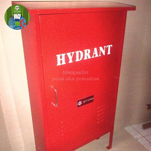 Jual hydrant box c 95x66x20cm jet star asli komplit isi selang & nozzle ...