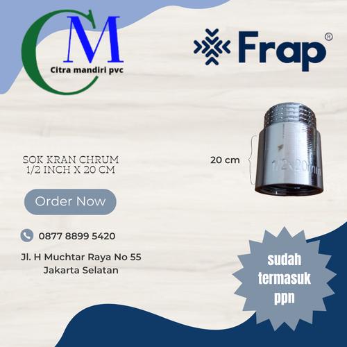 Jual Sok Kran Chrum 1/2 x 20 - Frap - Male Female Connector- IFr251.0420 - Jakarta Selatan ...