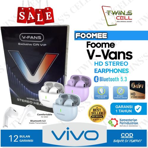 Promo TWS Foomee FT116 Earphone bluetooth GARANSI RESMI - Putih - Kota ...