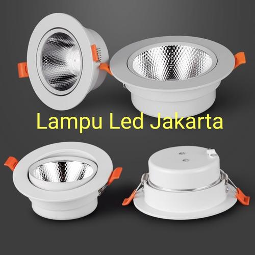 Jual downlight cob sorot 7w 12w 18w. lampu spotlight cob inbow 7w 12w ...