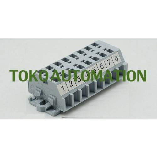 Jual 261-301 8 Pin Spacer dan End Cover Compact Terminal Block SW17 ...