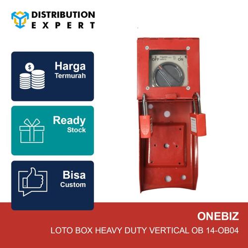 Jual Loto Box Vertical 2 System Heavy Duty Loto Switch Button + 2 ...
