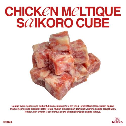 Jual Daging Ayam Chicken Meltique Meltik Saikoro Cube - 500 gram - Kota ...