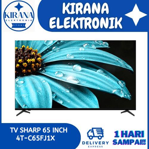 Jual SHARP 4T-C65FJ1X SMART GOOGLE TV 65 INCH UHD 4K HDR FRAMELESS DESIGN - Jakarta Barat ...