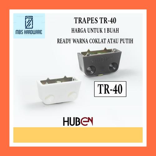 Jual Trapes HUBEN TR-40 Traves Ambalan Siku Plastik HUBEN - Putih ...
