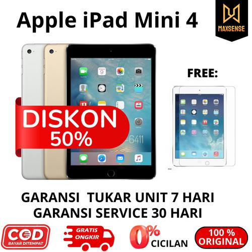 Jual iPad Mini 3 | 4 128GB 64GB 32GB 16GB Second Original Resmi - IPAD MINI 3, WIFI 16GB - Kota ...