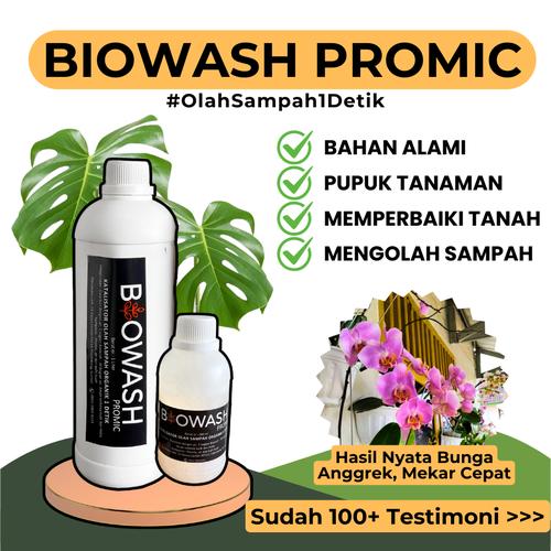 Jual BIOWASH PROMIC Bioaktivator Olah Sampah Organik menjadi MEDIA ...