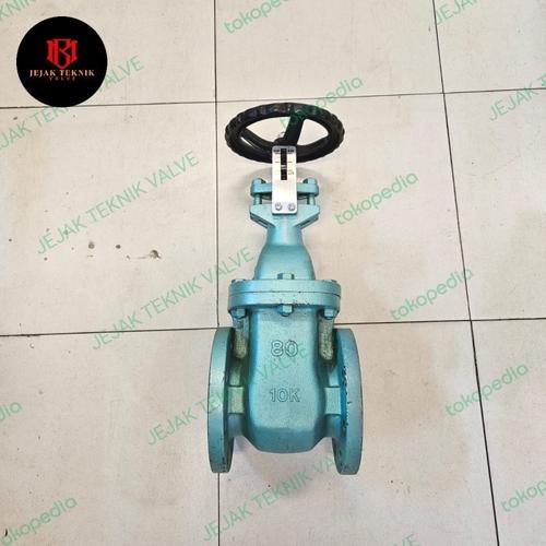 Jual GATE VALVE TOYO 8" INCH DN200 JIS 10K FLANGE CAST IRON TOYO STEAM ...