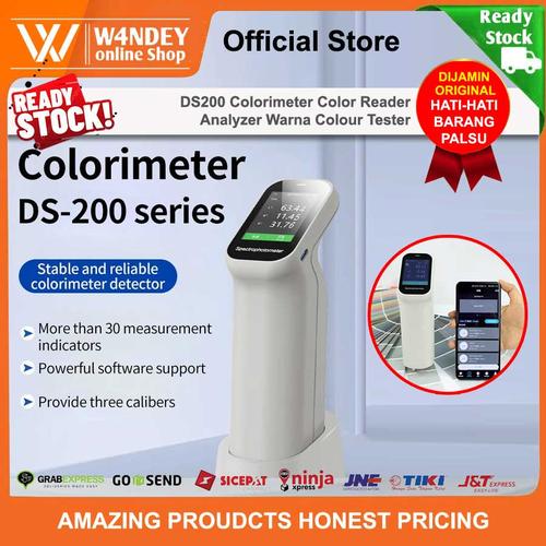 Jual DS200 Colorimeter Color Reader Analyzer Warna Colour Tester DS-200 ...