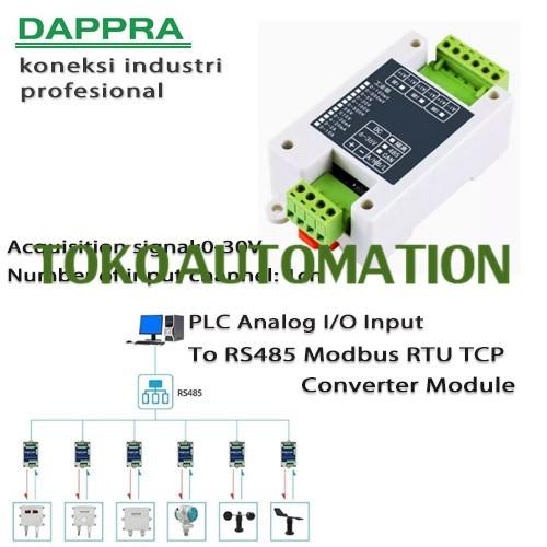 Jual 1 Channel 0-30V RS485 Modbus RTU Analog Data Acquisition Module SW03 - Jakarta Utara ...