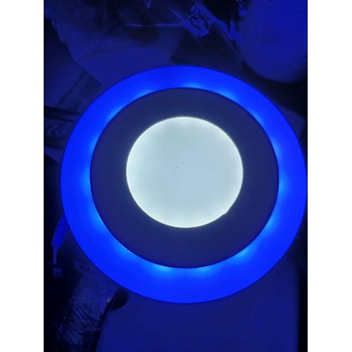 Jual Lampu Downlight Panel Led 2 Warna Biru Putih 3+3 Watt Emico ...