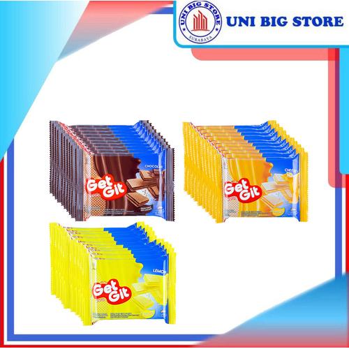 Jual Get Git Wafer Chocolate | Lemon | Cheese 42 gr x 10 sachet RENTENG ...
