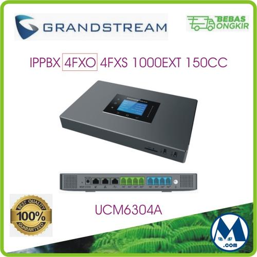Jual Grandstream UCM6304A Audio Series IP PBX 4FXO 4FXS 1000EXT 150CC ...