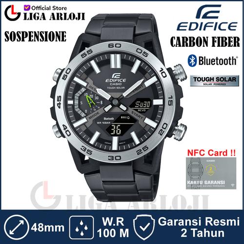 Promo Casio Edifice ECB-2000DD-1ADF Jam Tangan Pria Double Time ECB-2000DD-1A ECB2000DD ...