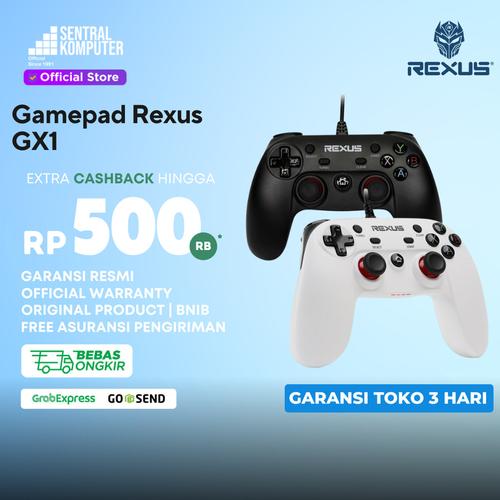 Jual Rexus Pro Gaming Gamepad GX1 - Putih & Hitam - Kota Serang ...