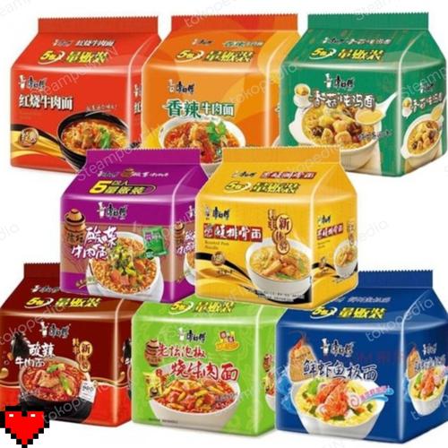 Jual KANG SHI FU BEEF MUSHROOM CHICKEN SEAFOOD INSTANT NOODLE MIE ...