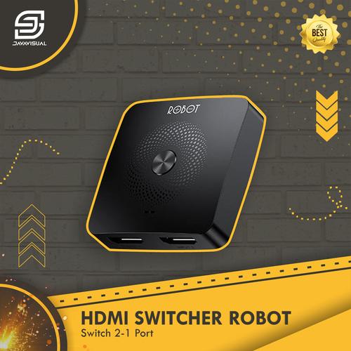 Jual Robot Switcher 2in 1out HDMI Splitter HDMI Switcher 2 Input 1 Output - Kota Denpasar - Java ...