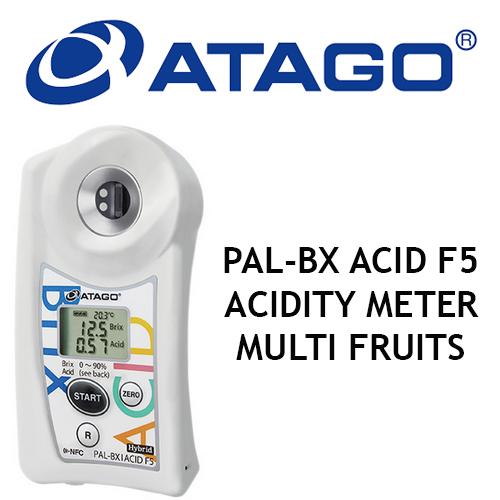 Jual Atago Brix Acidity Multi Fruit meter acid f5 alat ukur keasaman ...