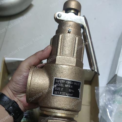 Jual Hisec Valve / Safety Valve With Lever 2" inch / Tekanan 10 kg ...