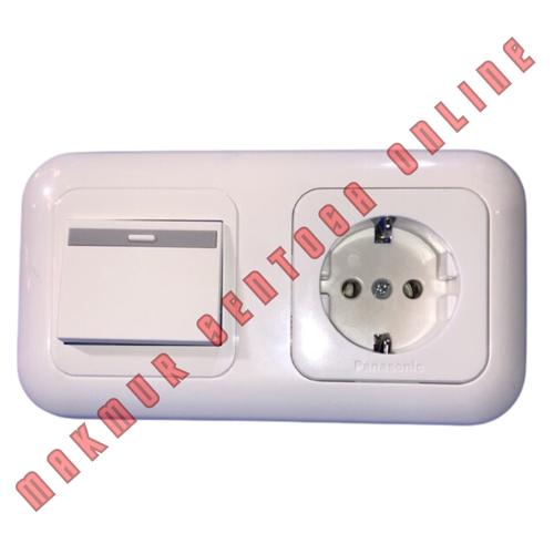 Jual Saklar engkel lebar + stop kontak non-cp panasonic IB - Kota ...