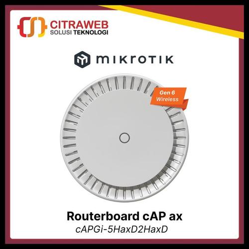 Jual Mikrotik Cap Ax Capgi-5Haxd2Haxd Wifi 6 Access Point Originalll ...