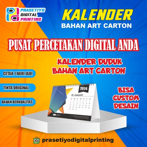 Jual Cetak Kalender Duduk Bahan Art carton Berkualitas Custom desain ...