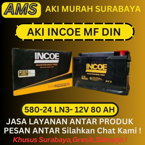 Jual Aki Mobil Innova Reborn Fortuner BMW Mercy MF Kering INCOE 580-24 ...