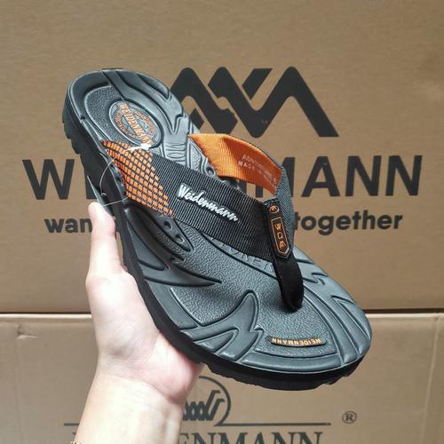 Jual Sandal Jepit Gunung Weidenmann Adventure-S HitamOren Original ...