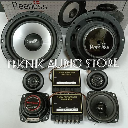 Jual *Promo* Speaker 3way Custom Peerless EC17+Midrange+Tweeter ...