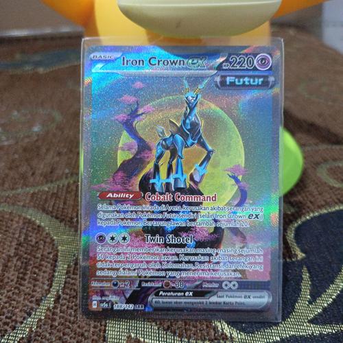 Jual Iron Crown EX sv5s SAR kartu pokemon TCG Indonesia original ...