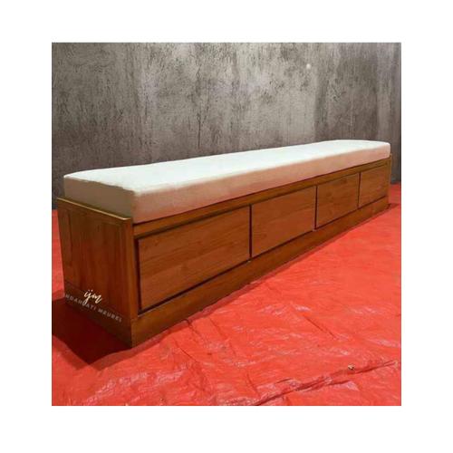 Promo rak sepatu bangku serbaguna minimalis laci drawer dudukan busa ...