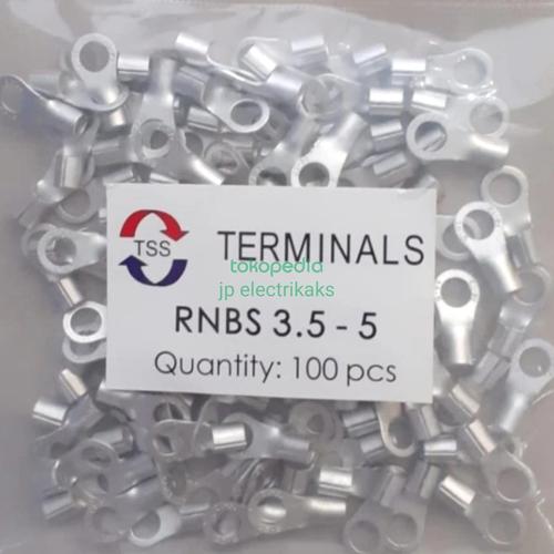 Jual Kabel Skun Ring 4mm M5/Cable Lugs/Skun O RNBS 3.5 - 5 Polos ...