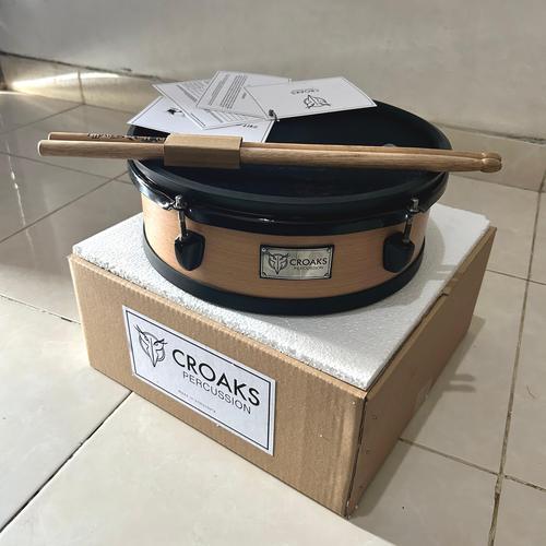 Jual Pad Drum Electric mesh head 12" 10" for tom snare Croaks ...