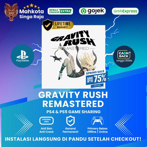 Jual Gravity Rush Remastered - PS4 - PS5 - Digital Game Sharing ...