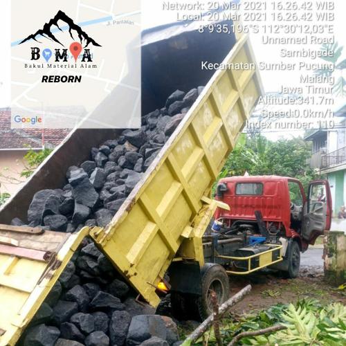 Jual Batu Belah /Batu Pondasi /Batu Kali Satu Truk Batu Pondasi Malang - Kab. Malang - Bakul ...
