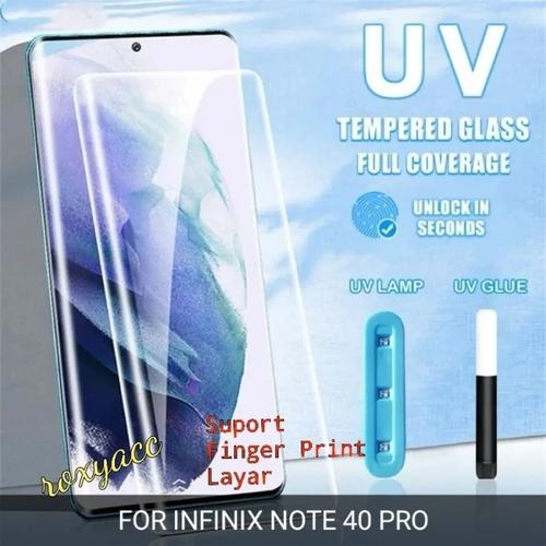Jual tempered glass infinix zero 30 curve full nano optik protector screen - zero 30 5G ...
