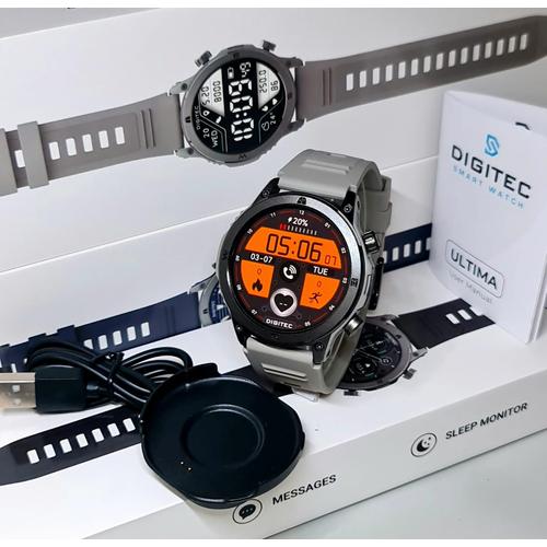 Jual Jam Tangan Pria Digitec Smartwatch ULTIMA Grey Original Garansi ...