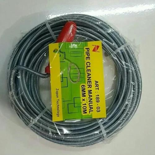 Jual [New] Spiral Pembersih Pipa Saluran Air Yang Mampet 6Mm X 10 Meter ...